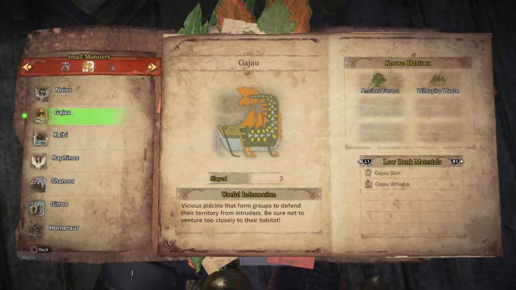 Monster Hunter World: Gajau (Small Monster)