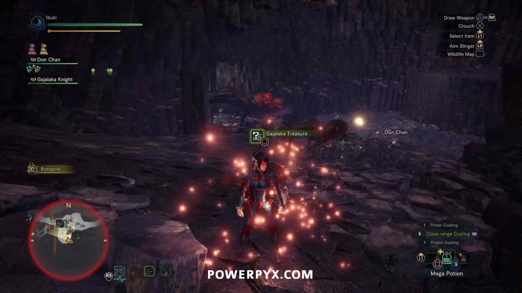 Monster Hunter World Iceborne Treasure Locations - Elder's Recess