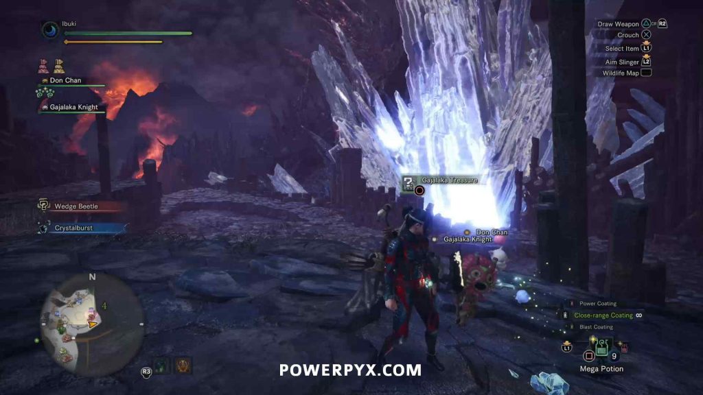 Monster Hunter World Iceborne Treasure Locations - Elder's Recess