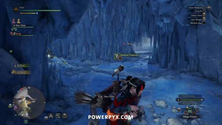 Monster Hunter World Iceborne Treasure Locations - Hoarfrost Reach