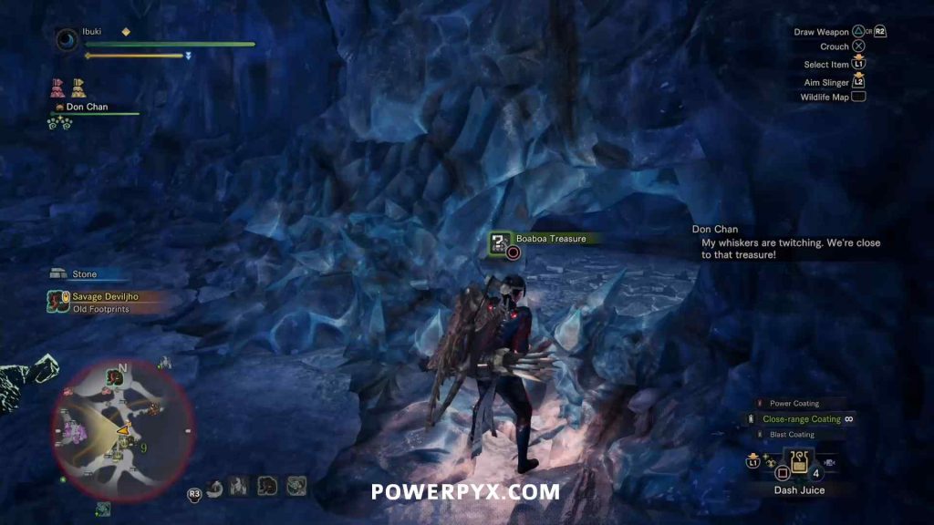 Monster Hunter World Iceborne Treasure Locations - Hoarfrost Reach