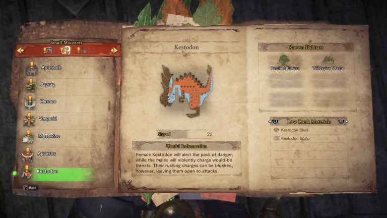 Monster Hunter World: Kestodon (Small Monster)