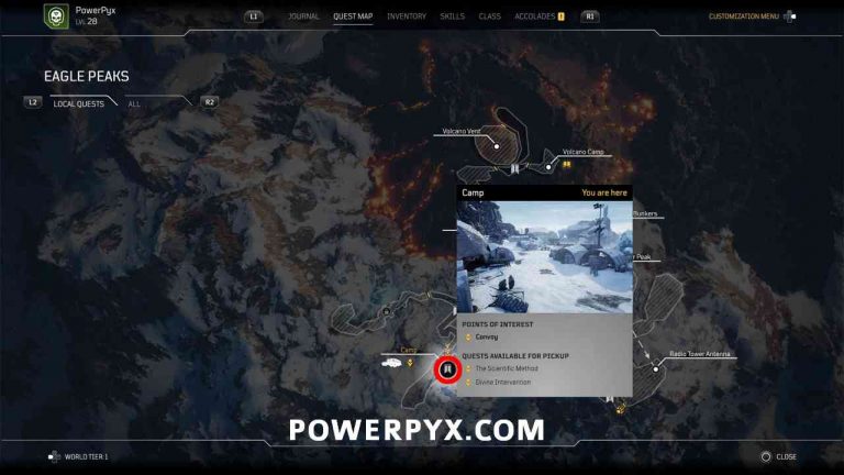 Outriders All Side Quest Locations
