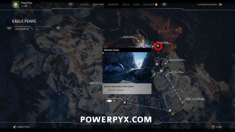 Outriders All Side Quest Locations
