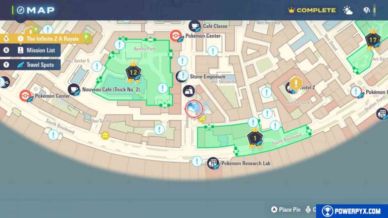 Pokemon Legends Z-A All Side Mission Locations & Main Missions