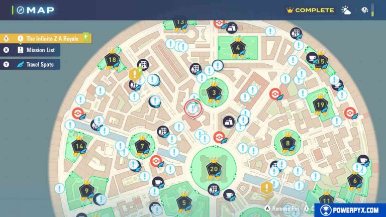 Pokemon Legends Z-A All Side Mission Locations & Main Missions