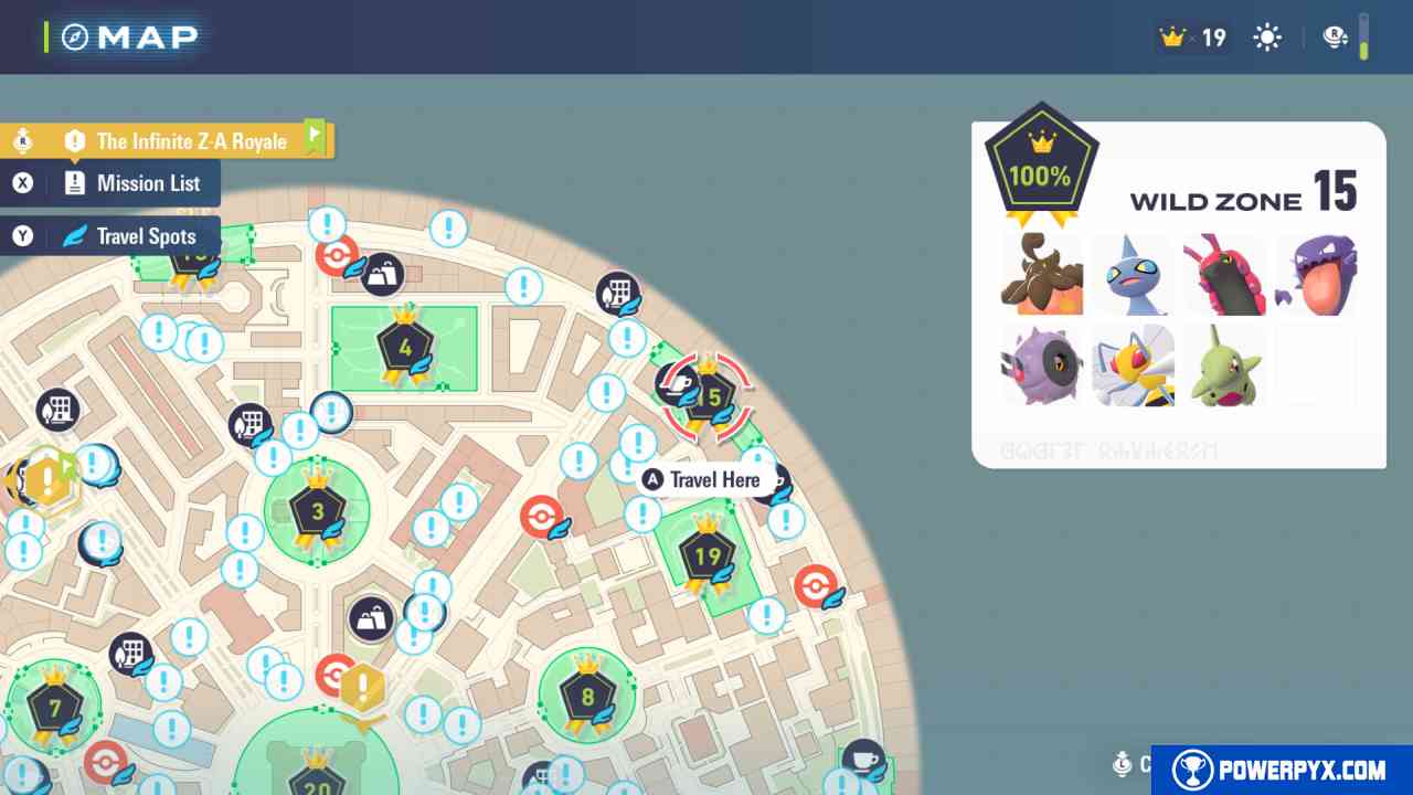 Pokemon Legends Z-A Whirlipede Location