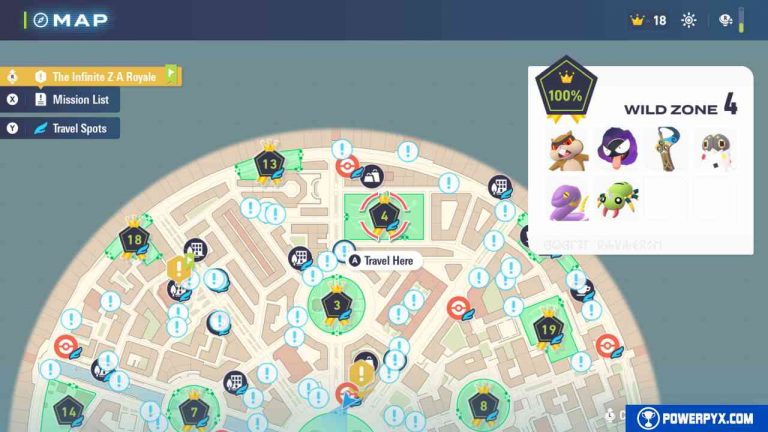 Pokemon Legends Z-A Gastly Location