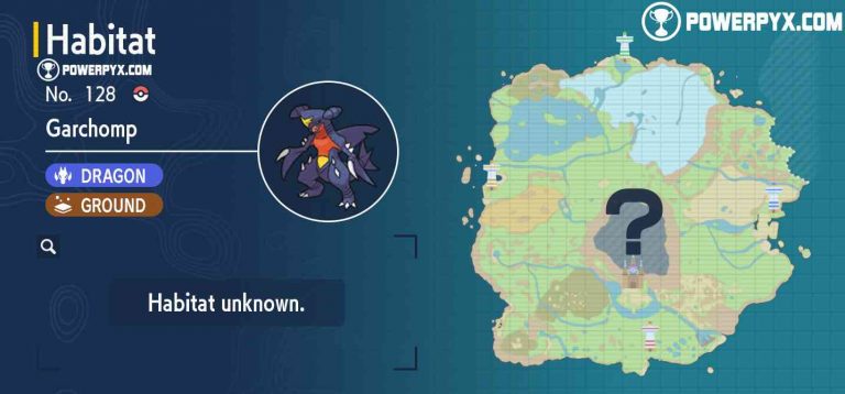 Pokemon Scarlet & Violet Garchomp Location