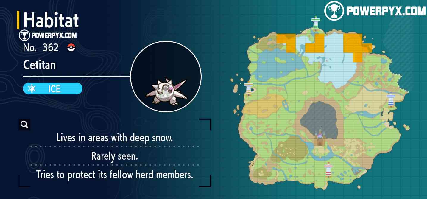 Pokemon Scarlet & Violet Cetitan Location