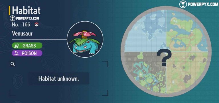 Pokemon Scarlet & Violet Venusaur Location