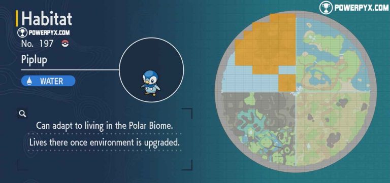 Pokemon Scarlet & Violet Piplup Location