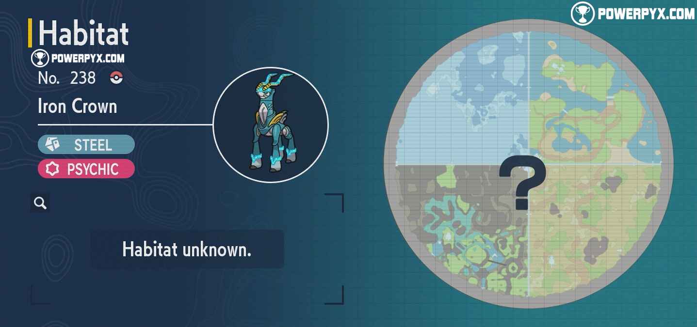 Pokemon Scarlet & Violet Iron Crown Location