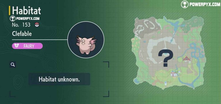 Pokemon Scarlet & Violet Clefable Location