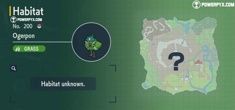 Pokemon Scarlet & Violet Ogerpon Location