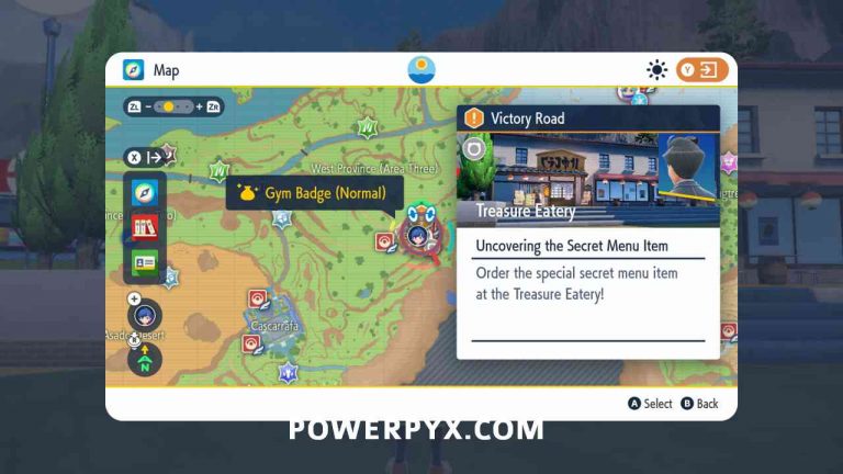 Pokemon Scarlet & Violet Medali Gym Challenge: Secret Menu Item Solution