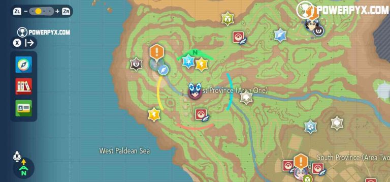 Pokemon Scarlet & Violet Thunder Stone Location