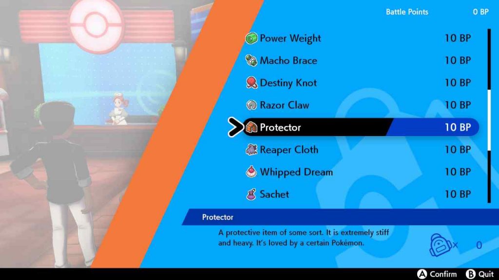 Pokemon Sword & Shield Protector Item Location