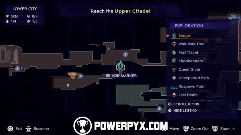 Prince of Persia The Lost Crown All Side Quests Locations