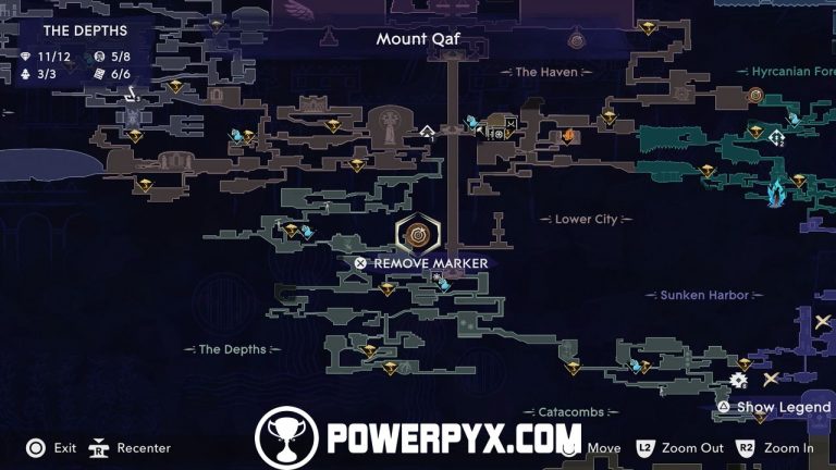 Prince of Persia The Lost Crown All Side Quests Locations