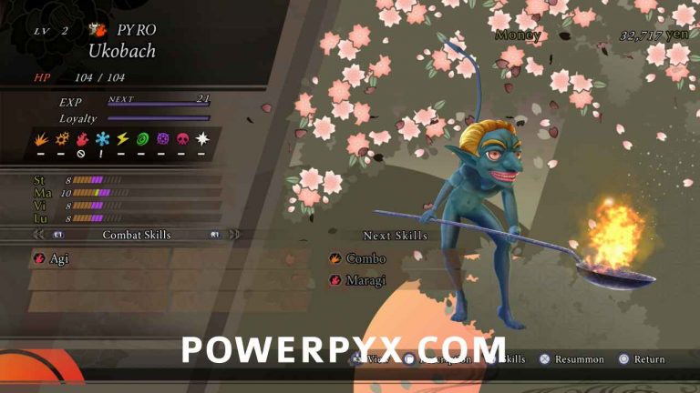 RAIDOU Remastered Full Devil Chart (All Demons)