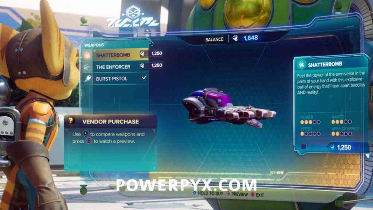 Ratchet & Clank Rift Apart All Weapons