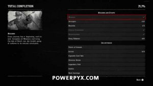 Red Dead Redemption 2 - 100% Guide & Checklist