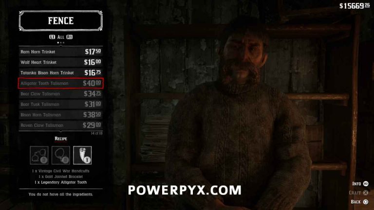 Red Dead Redemption 2 How to Get Talismans