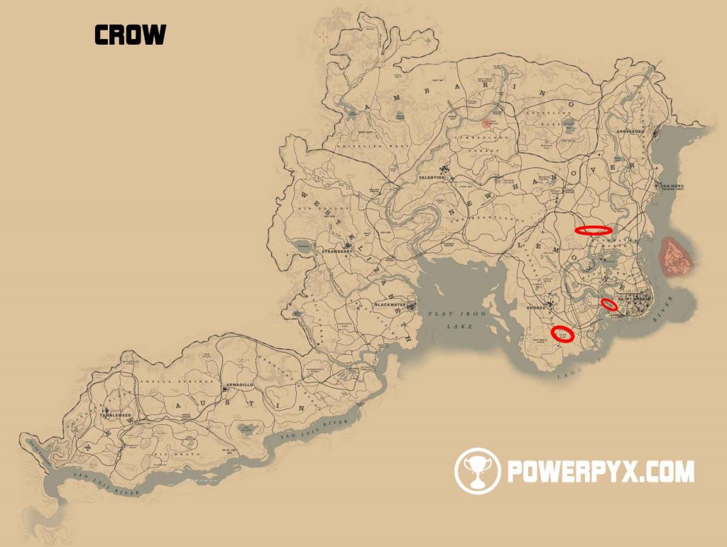 Red Dead Redemption 2 All Hunting Request Locations