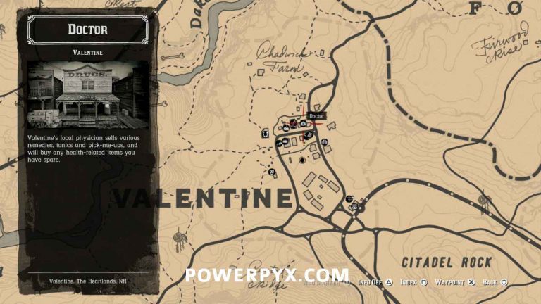 Red Dead Redemption 2 Doctor Locations