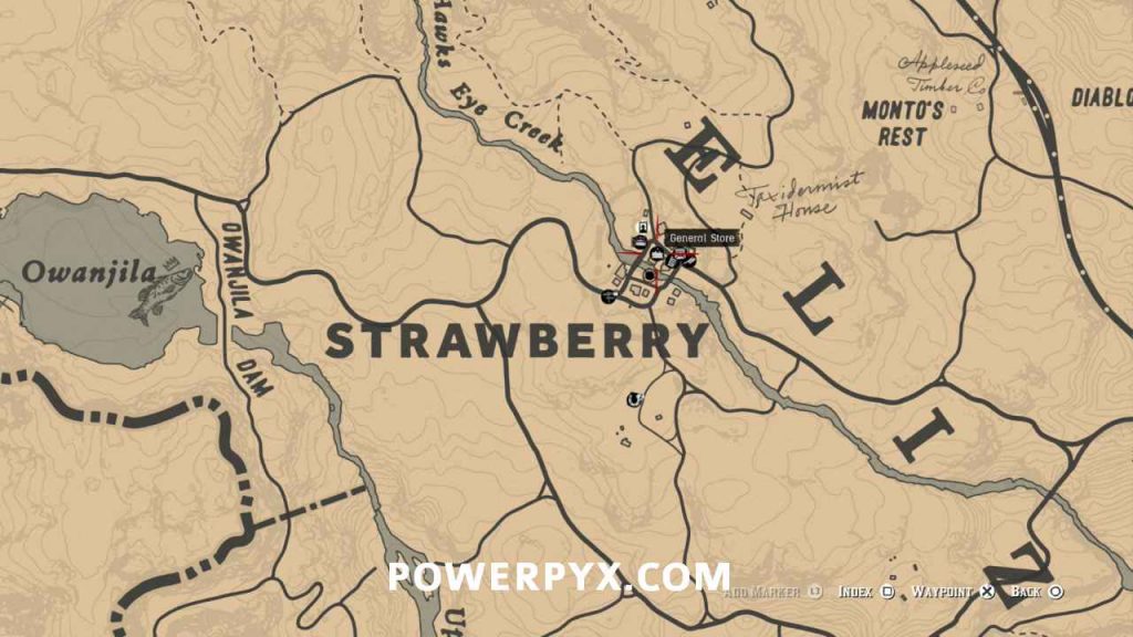 Red Dead Redemption 2 General Store Locations