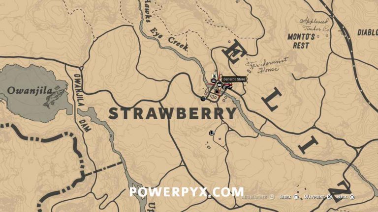 Red Dead Redemption 2 General Store Locations
