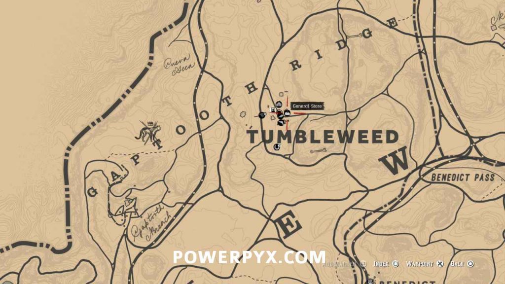 Red Dead Redemption 2 General Store Locations