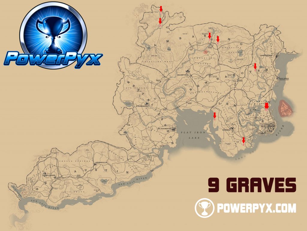 Red Dead Redemption 2 All Grave Locations
