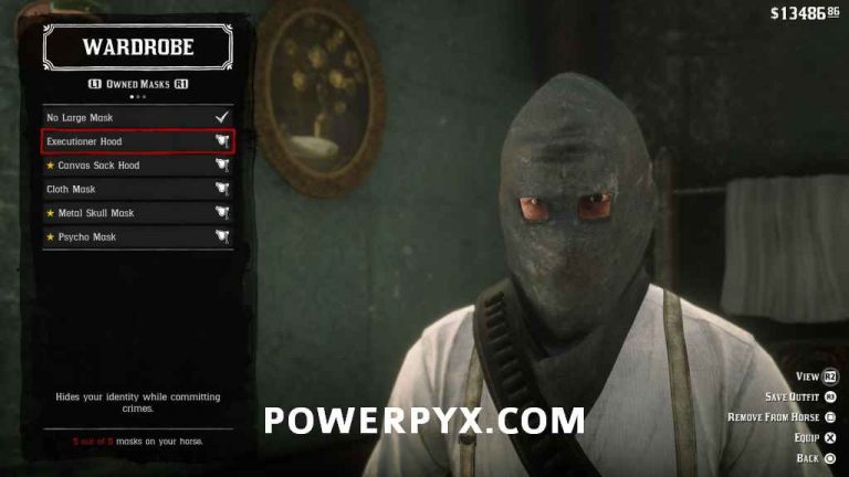 Red Dead Redemption 2 Where to Buy Masks