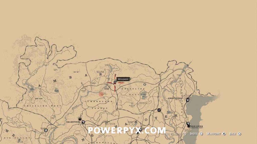 Red Dead Redemption 2 Point of Interest Location