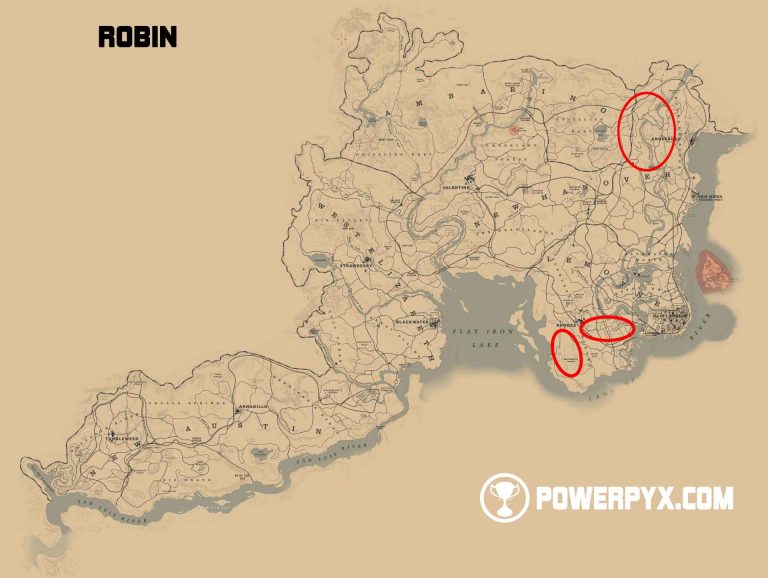 Red Dead Redemption 2 All Hunting Request Locations