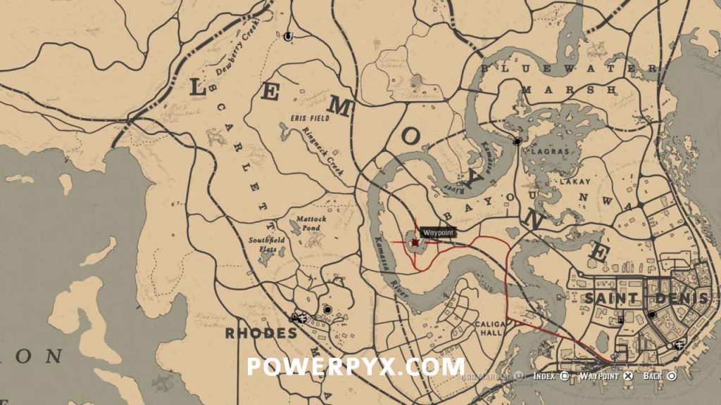 Red Dead Redemption 2 All Shack Locations