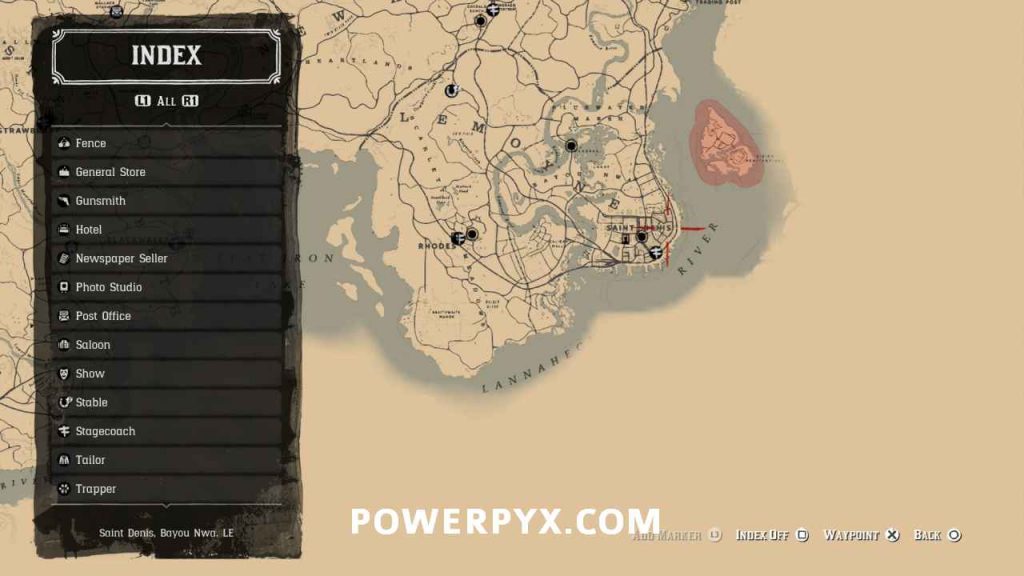 Red Dead Redemption 2 Trapper Locations