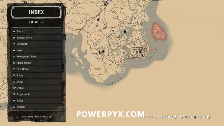 Red Dead Redemption 2 Trapper Locations