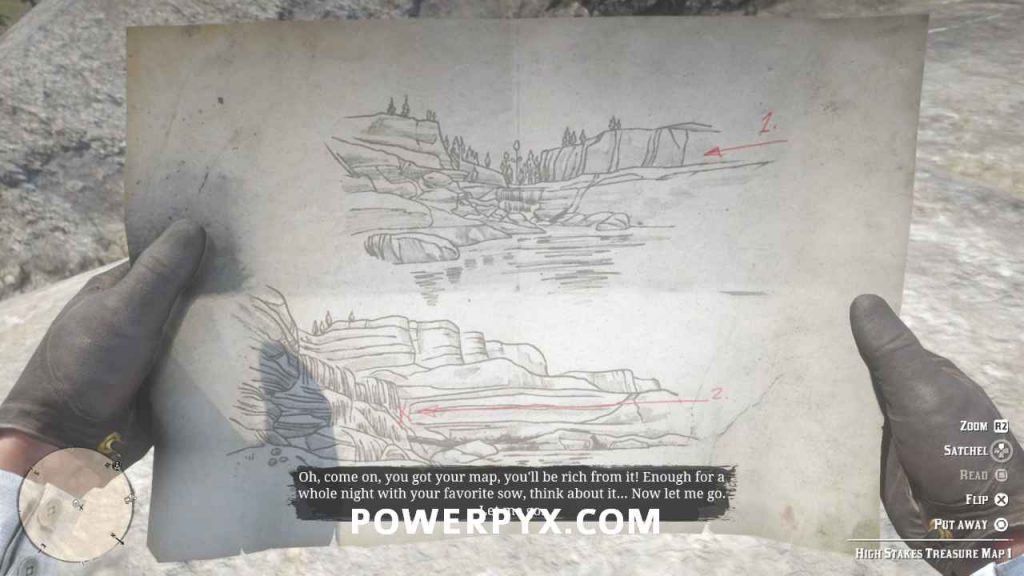 Red Dead Redemption 2 Treasure Map Locations & Solutions
