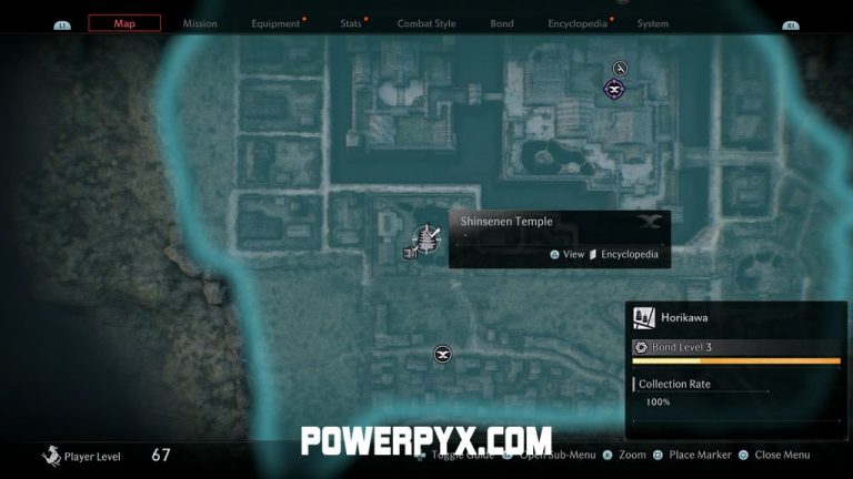 Rise of the Ronin Horikawa Collectible Locations