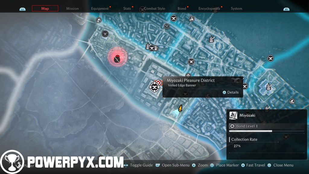 Rise of the Ronin Miyozaki Collectible Locations