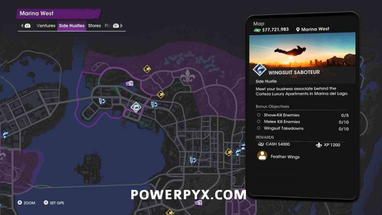 Saints Row All Side Hustle Locations