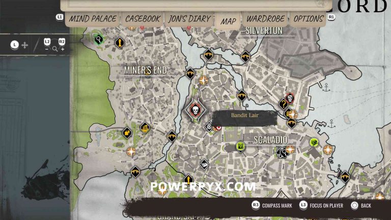 Sherlock Holmes Chapter One All Bandit Lair Locations