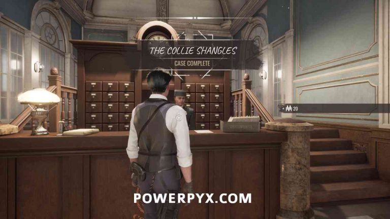 Sherlock Holmes Chapter One The Collie Shangles Walkthrough