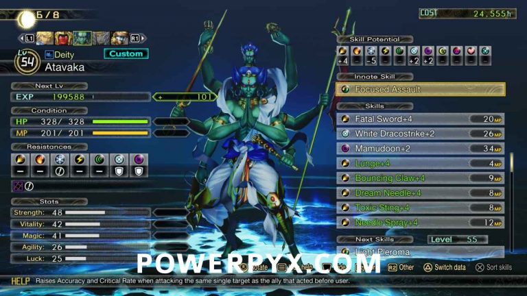 Shin Megami Tensei V: Vengeance Full Demon Compendium