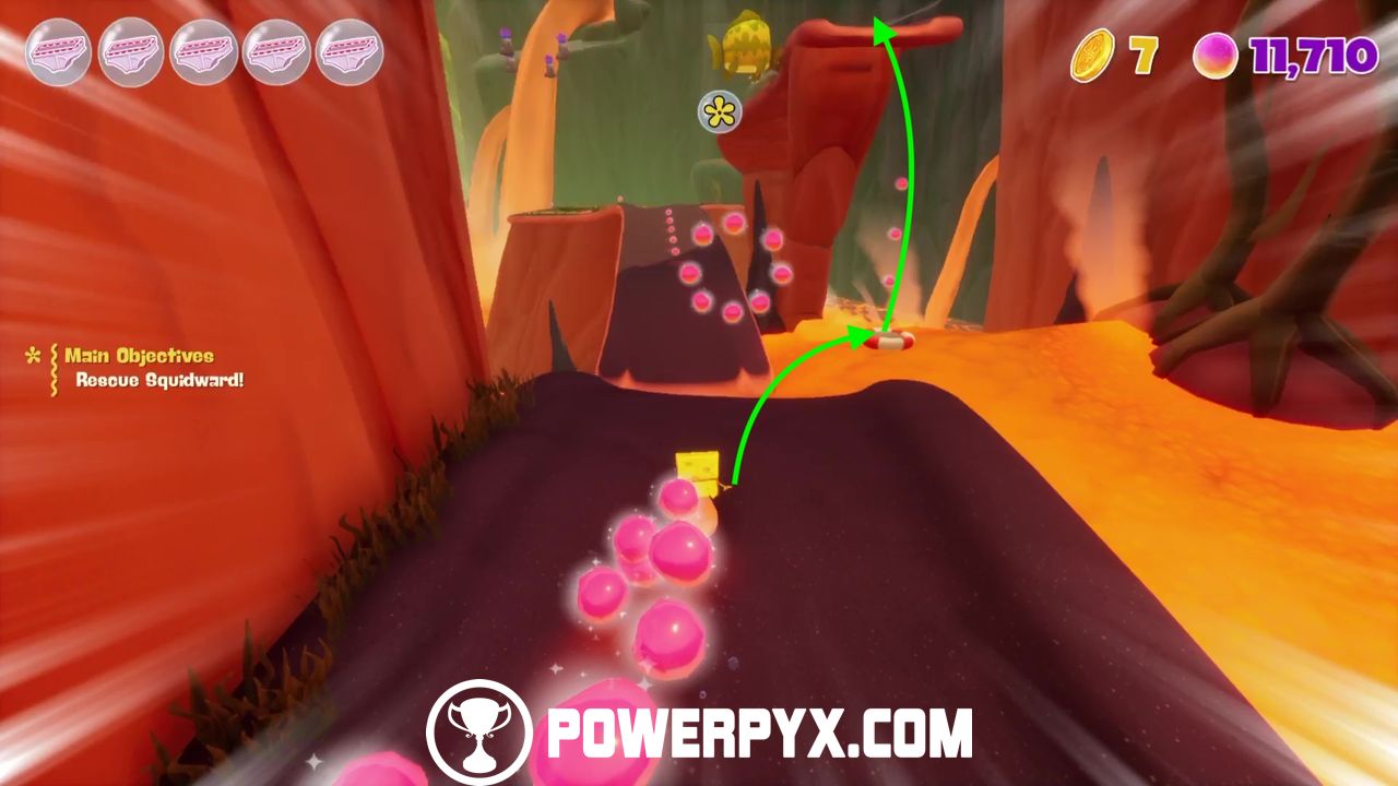 SpongeBob SquarePants: The Cosmic Shake - Prehistoric Kelp Forest ...
