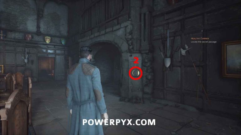 Vampyr Chapter 7: Where to find Secret Passage in Castle (Healthy Carrier)