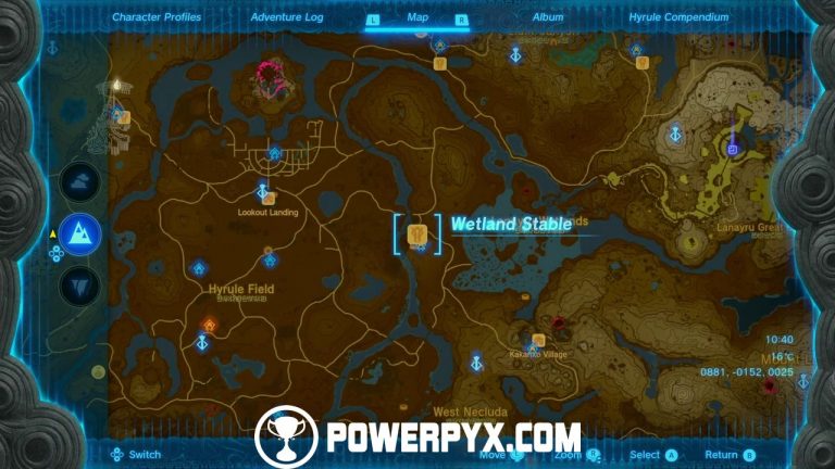 Zelda Tears of the Kingdom A Picture for Wetland Stable Walkthrough